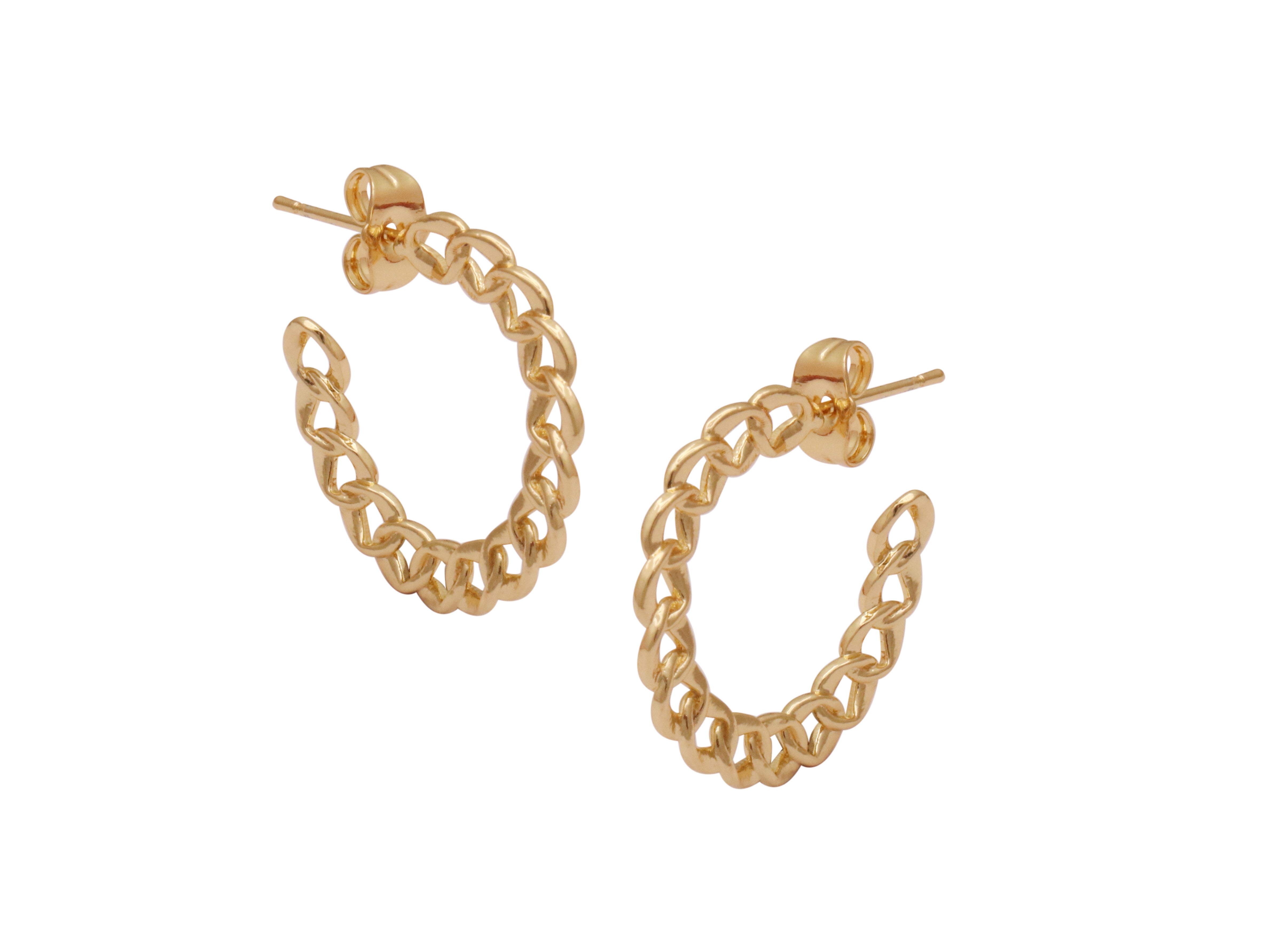 Link Hoops – Lotus Suutra Jewelry